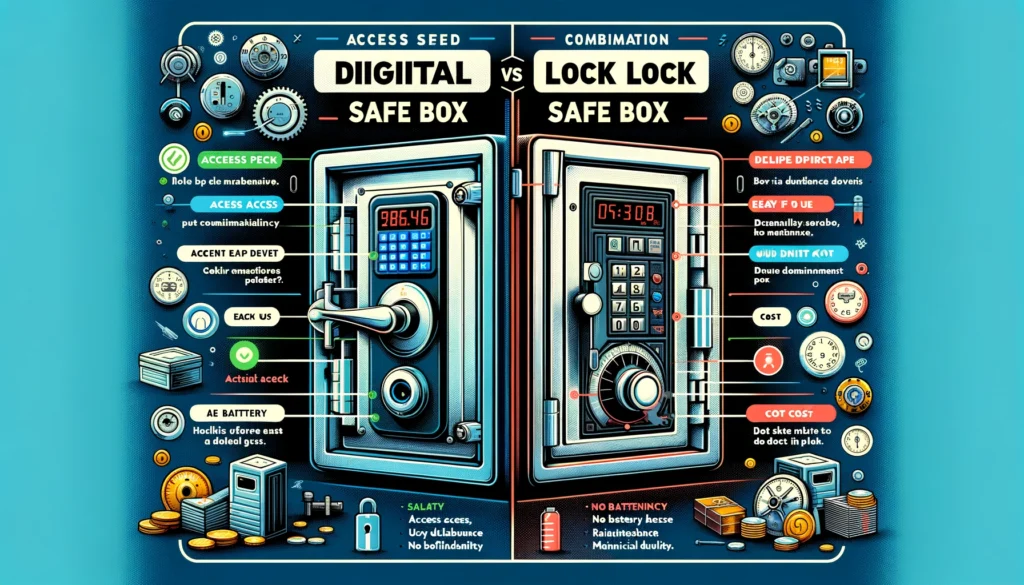 Digital vs. Combination Lock Safe Boxes: Which One is Right for You?